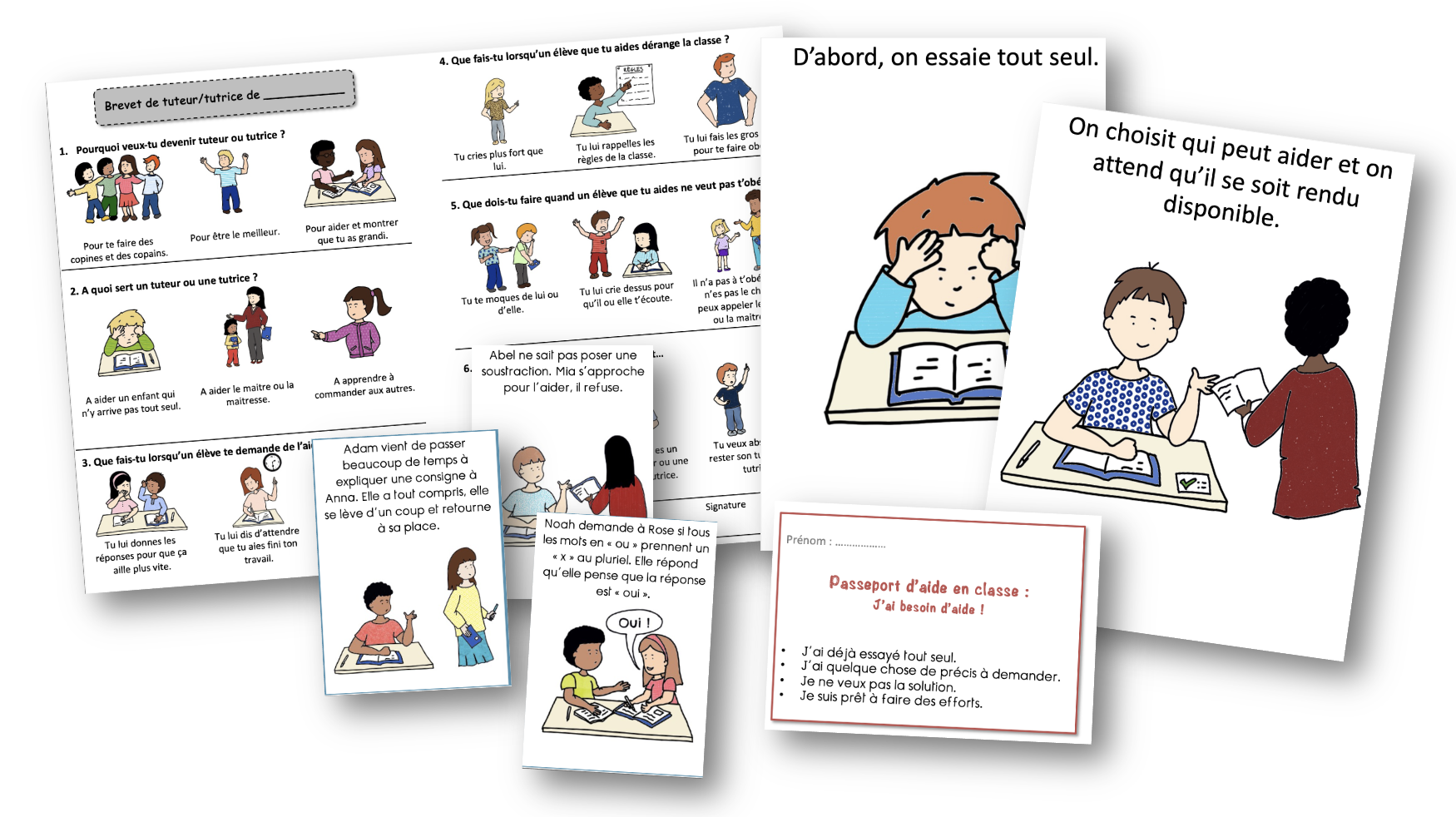 L’aide et le tutorat entre pairs à l’école élémentaire - Graines de livres